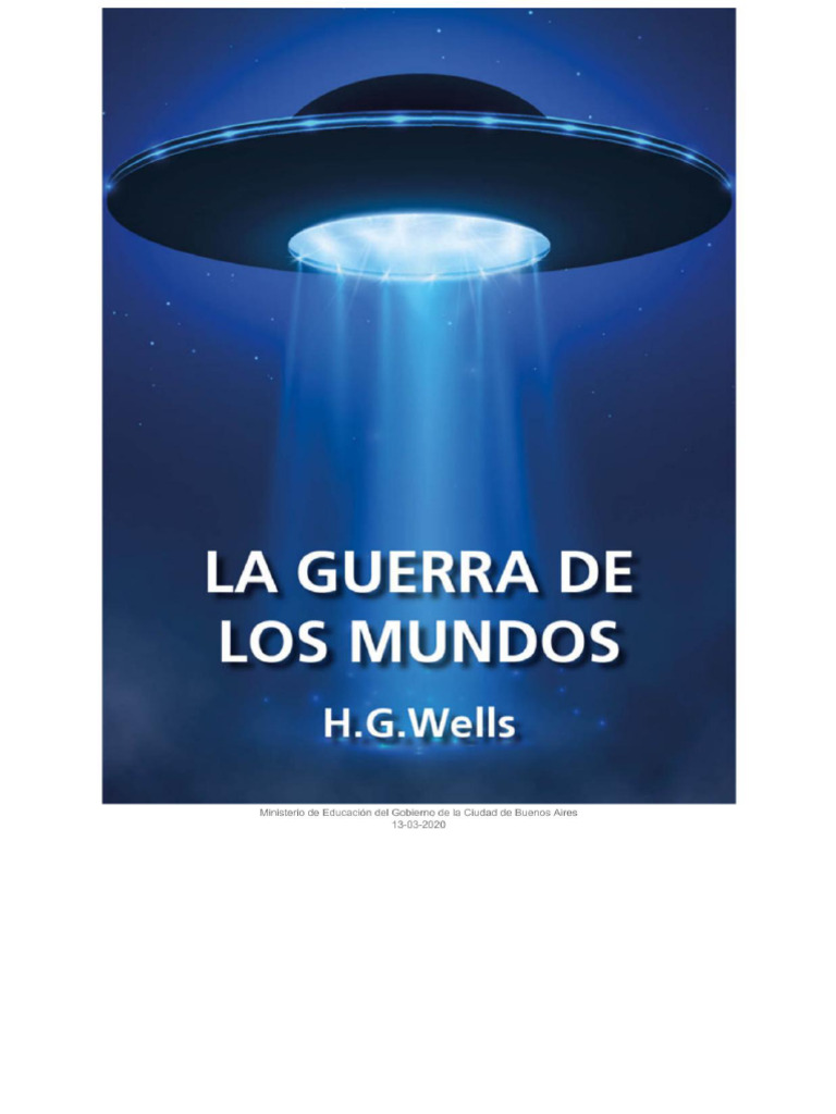La Guerra de Los Mundos Herbert George Wells | PDF