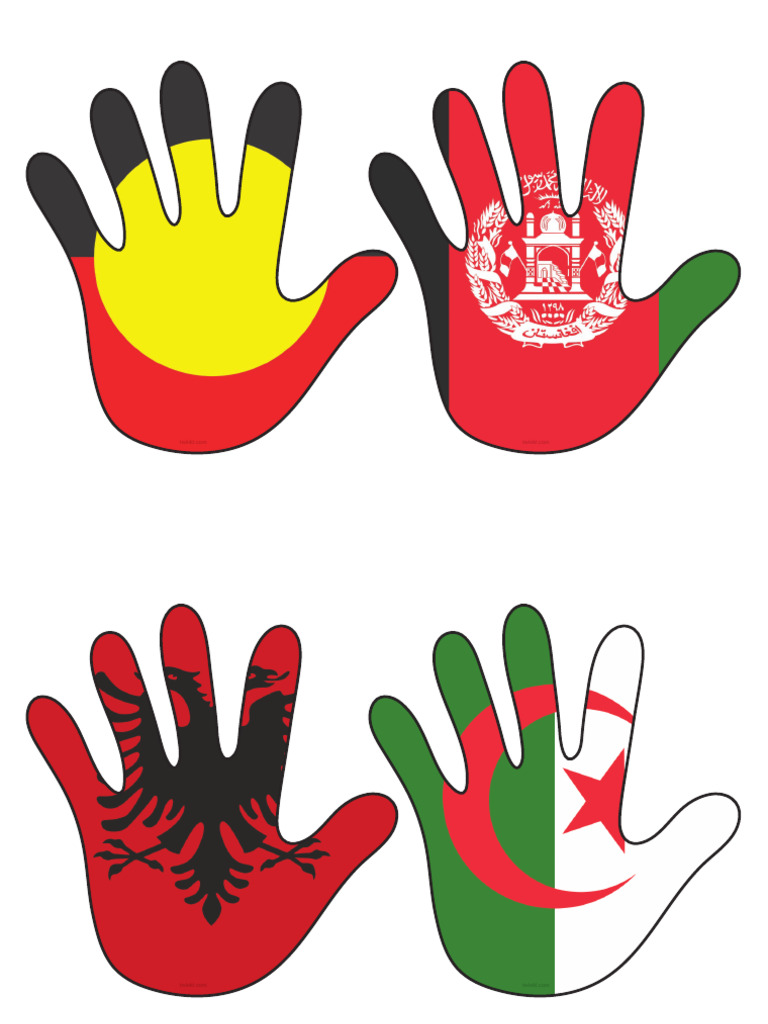 World Flag Handprint | PDF