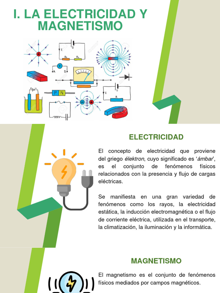 Electricidad Y Magnetismo Pdf Electricidad Radiación Electromagnética