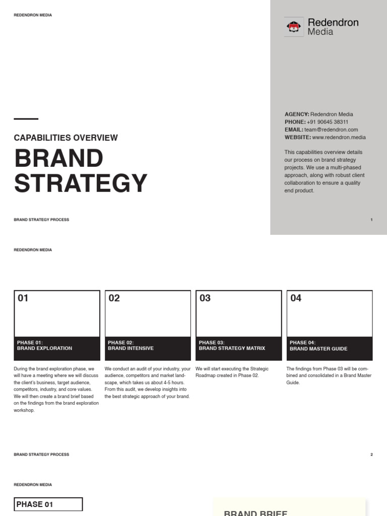 Brand Strategy Process Overview | PDF | Brand | Target Audience