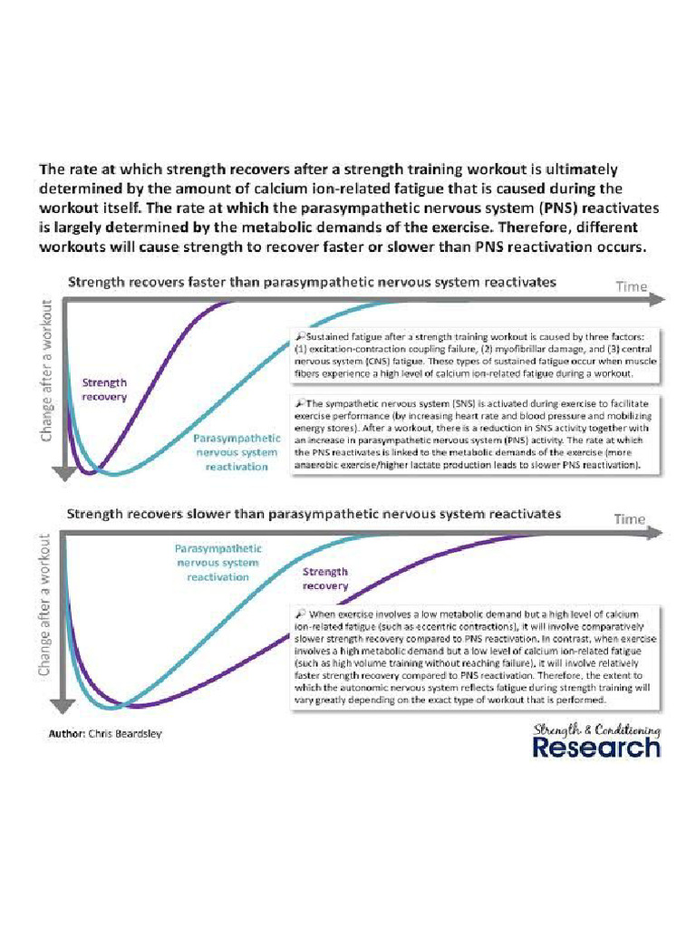 Stregth Recovery After Workoutt | PDF