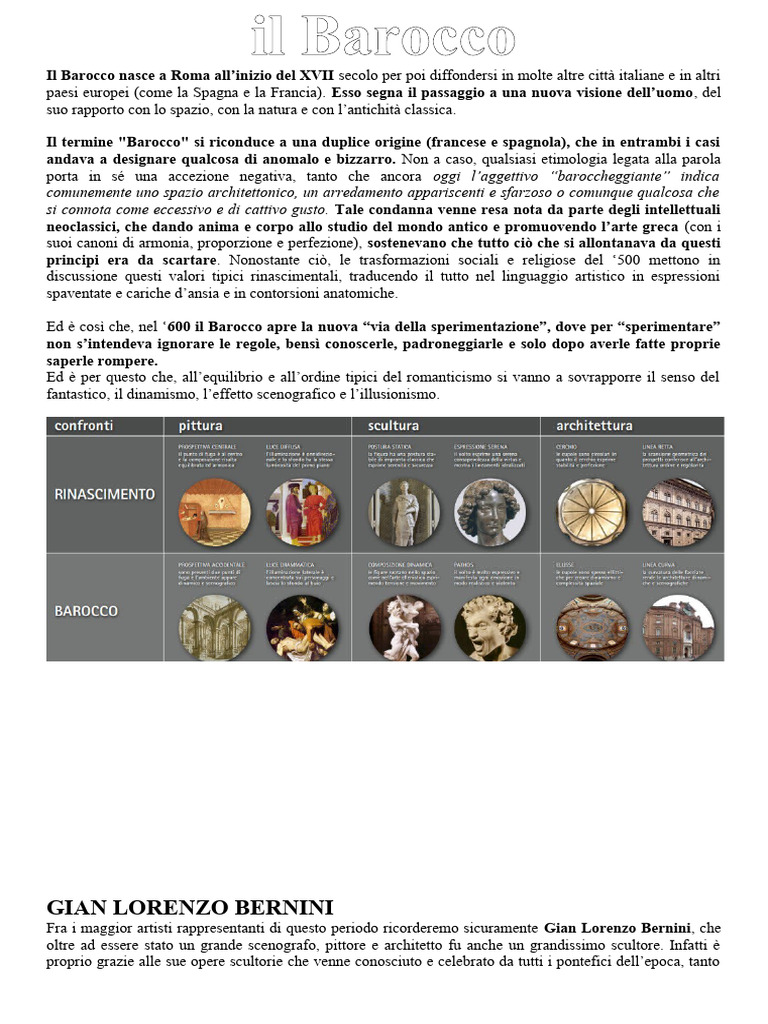 Barocco Arte | PDF