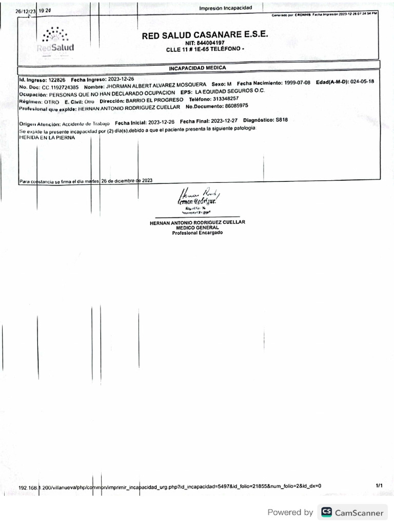 Jhorman Albert Alvarez Mosquera | PDF