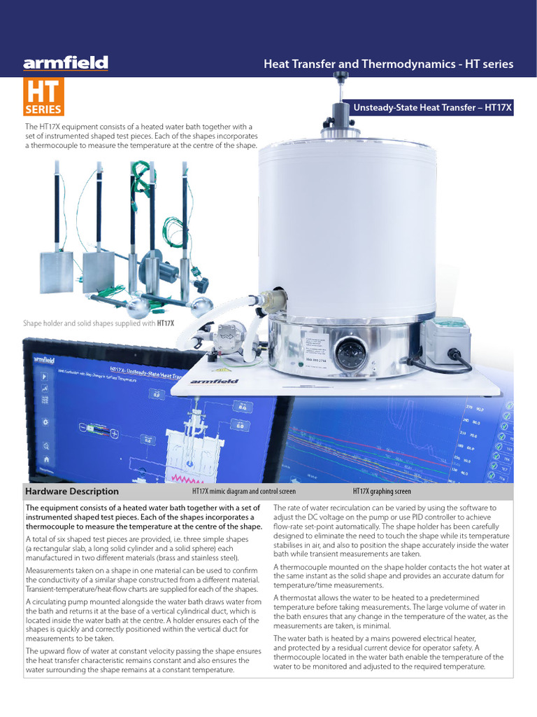 HT17X Datasheet V1d-Web | PDF | Heat Transfer | Thermocouple