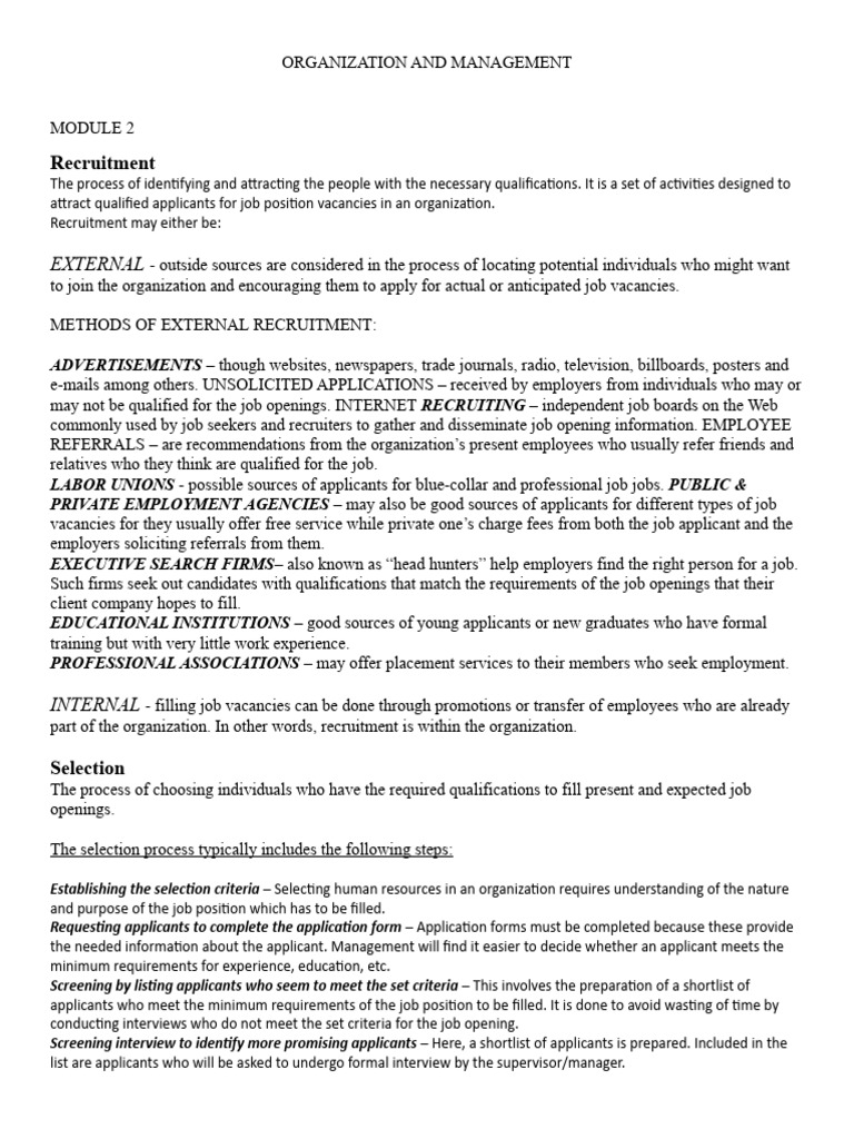 Org Reviewer San Mga Oa | PDF