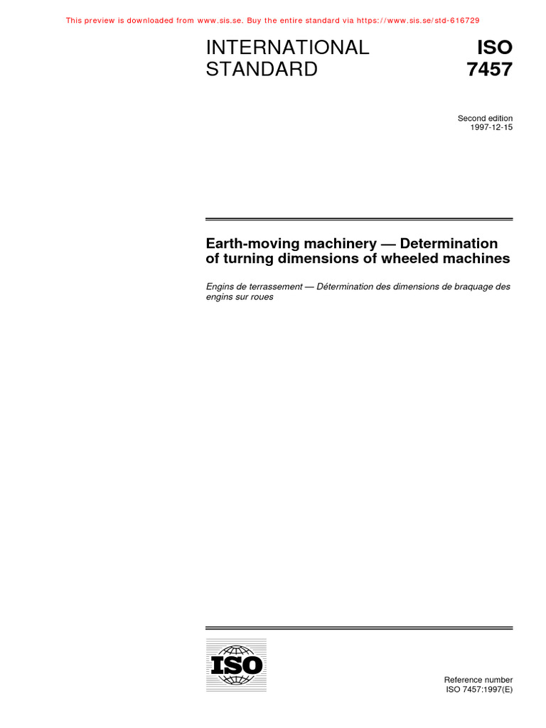 ISO - 7457 - EN Steering | PDF | International Organization For ...