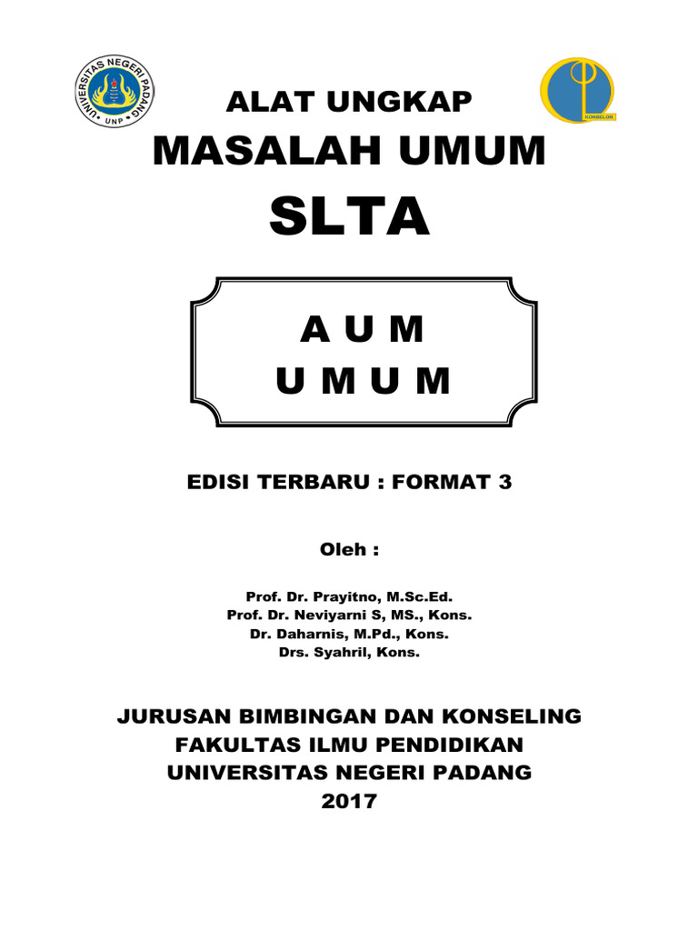 Aum Umum Slta | PDF | Kesehatan Holistik | Gaya Hidup