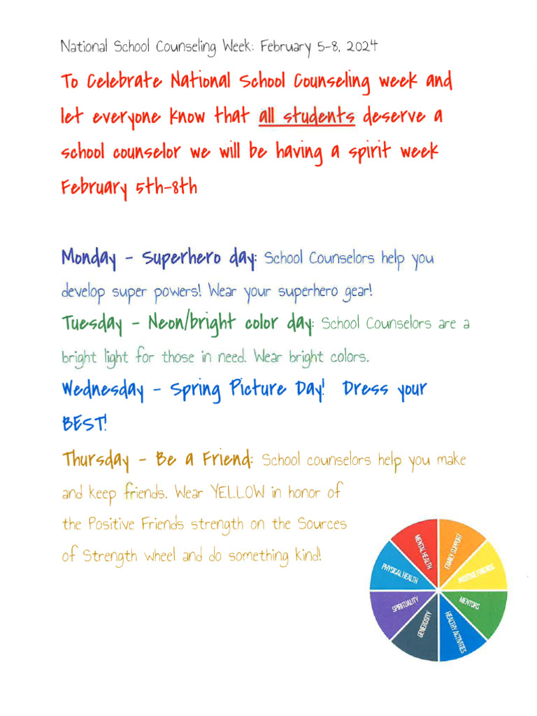 National School Counseling Week | PDF