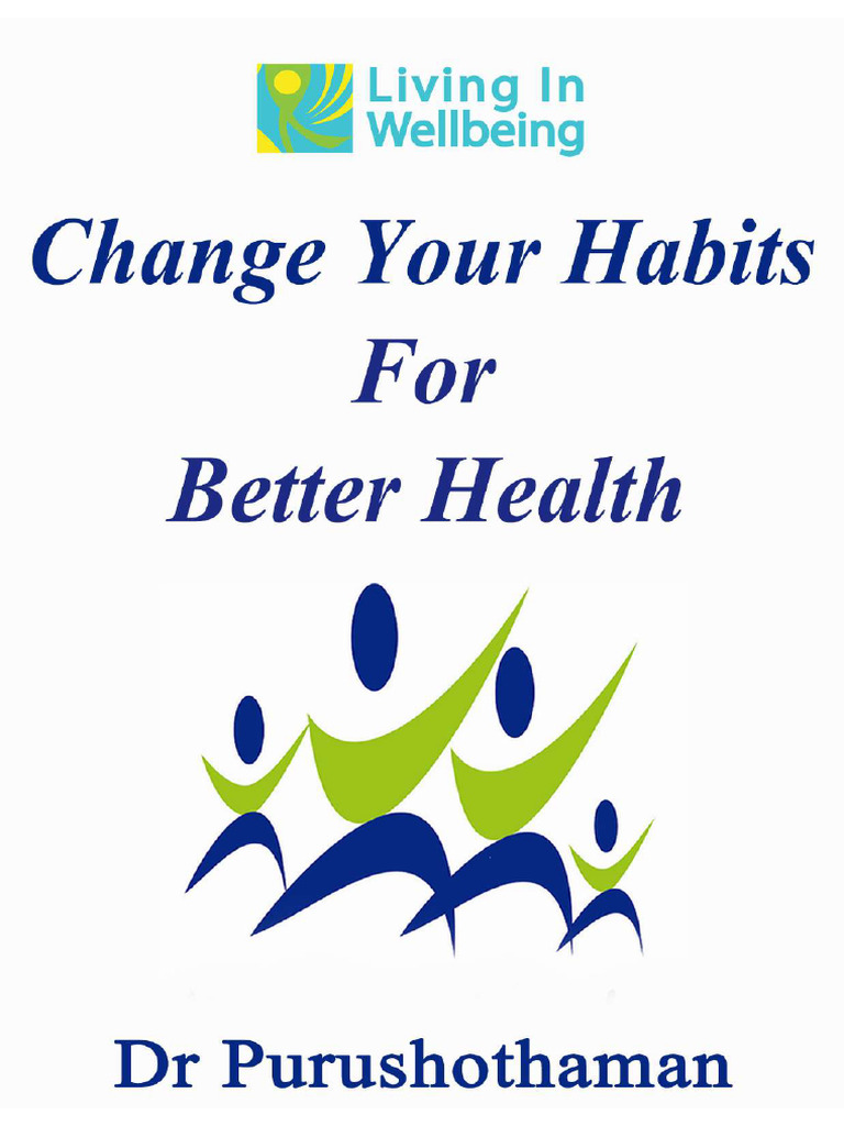Change Your Habit For Better Health | PDF | Healthy Diet | Obesity