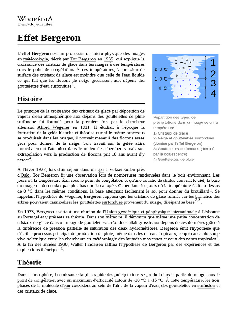 Effet Bergeron | PDF