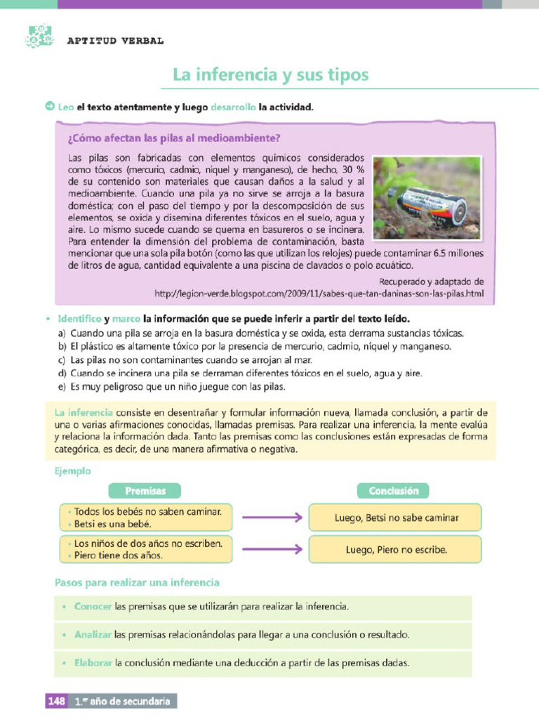 La Inferencia y Sus Tipos | PDF