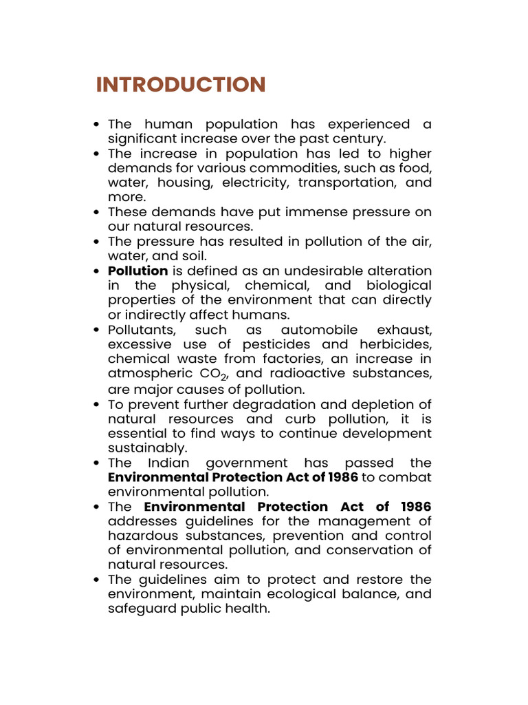 16.environmental Issues | PDF