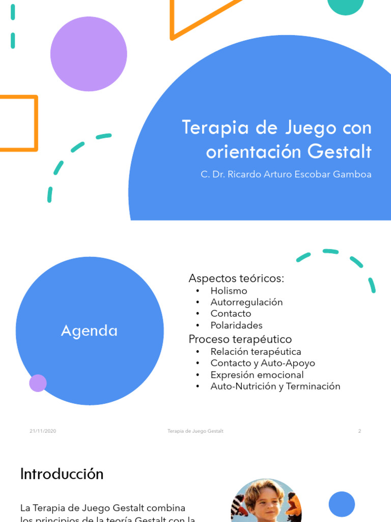 Terapia de Juego Gestalt | PDF | Terapia Gestalt | Terapia de juego
