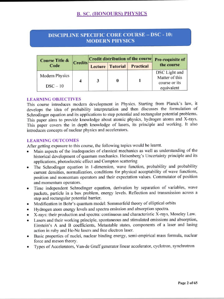 Nep 4th Semesters Syllabus | PDF