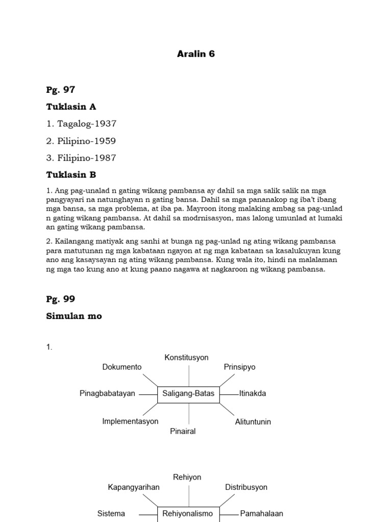 Aralin 6 Compi | PDF