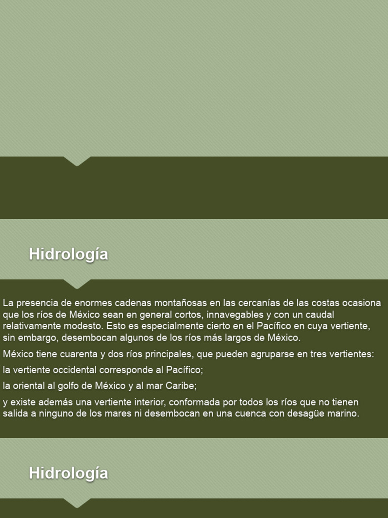 Geo Mex | PDF | Zona tropical | México