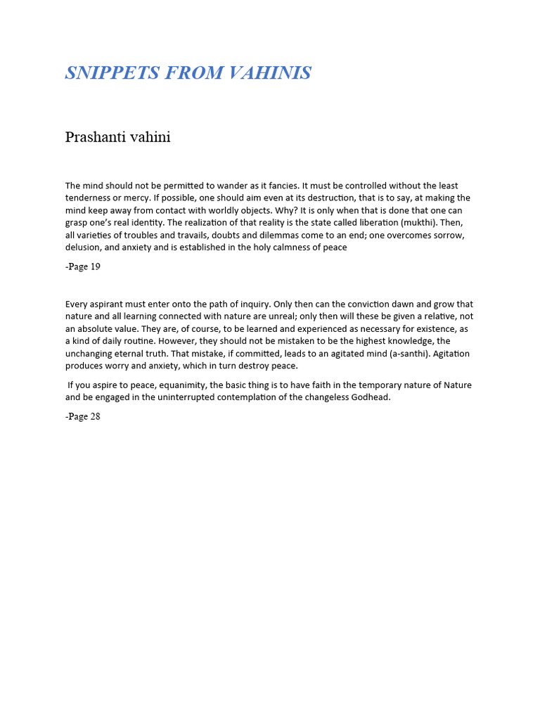 Vahinis Snippets | PDF