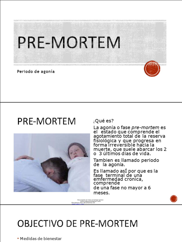 Posmortem | PDF | Salud y bienestar