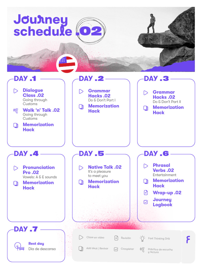 02 Journey Schedule - 7 Meses | PDF