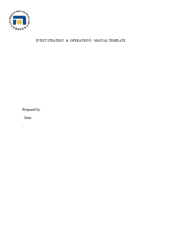 Event Strategy Template | Download Free PDF | Private Sector ... Event Strategy Template | Download Free PDF | Private Sector ...