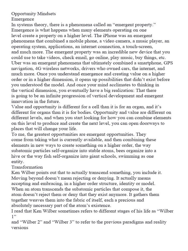 Opportunity by Eben Pagan | PDF