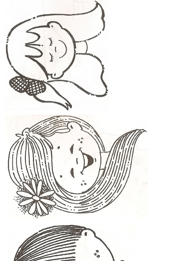 Moldes de Niña y Niño | PDF