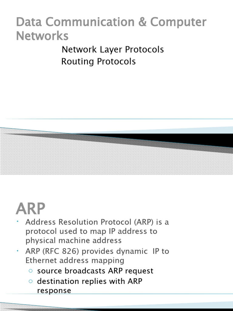 Lecture - Network Layer Protocols | PDF | Routing | Computer Network Lecture - Network Layer Protocols | PDF | Routing | Computer Network