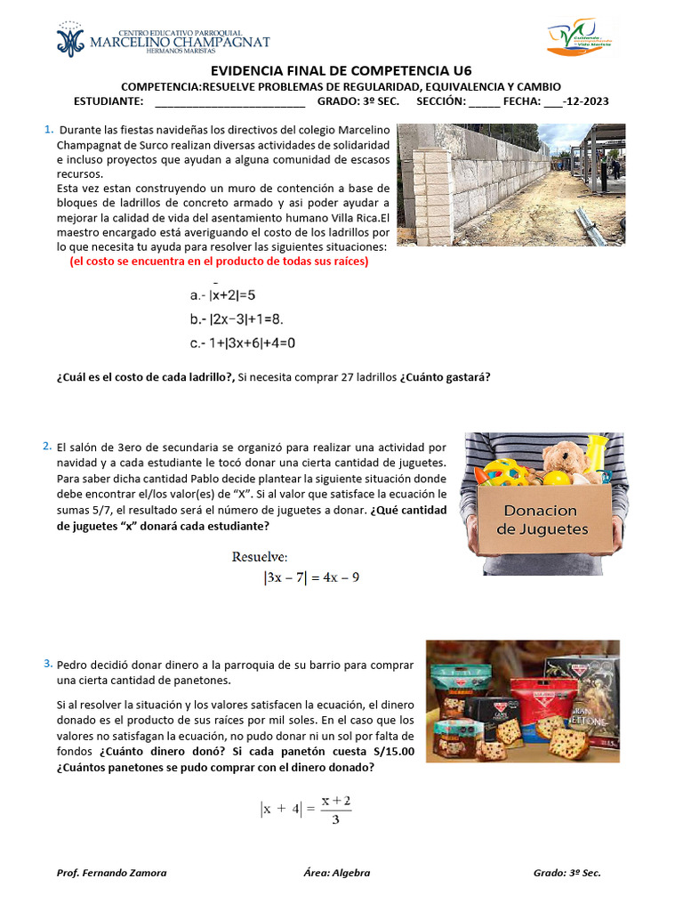 Resuelve Problemas de Regularidad, Equivalencia y Cambio-1 | PDF