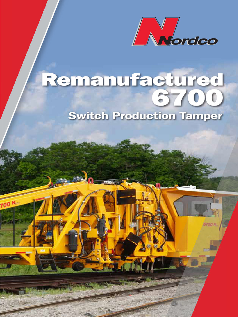 Nordco 6700 Brochure | PDF