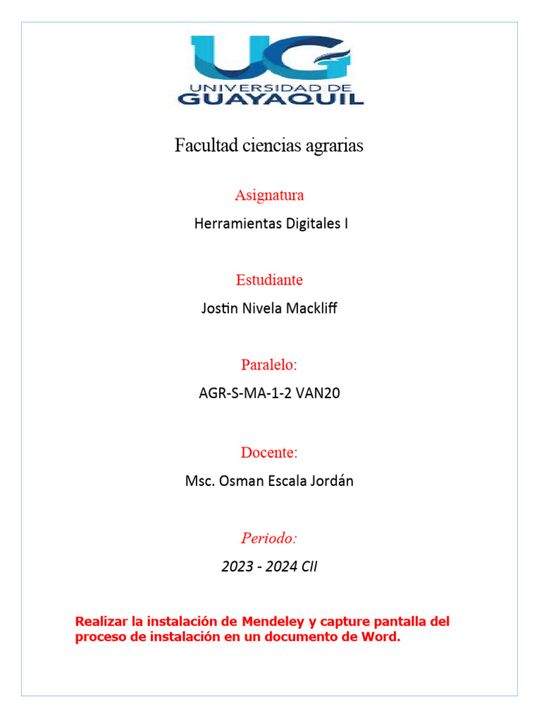 Act. 13. Tarea Mendeley | PDF | Crecimiento personal y profesional | Negocios