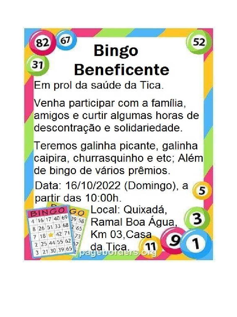 Bingo Tica | PDF