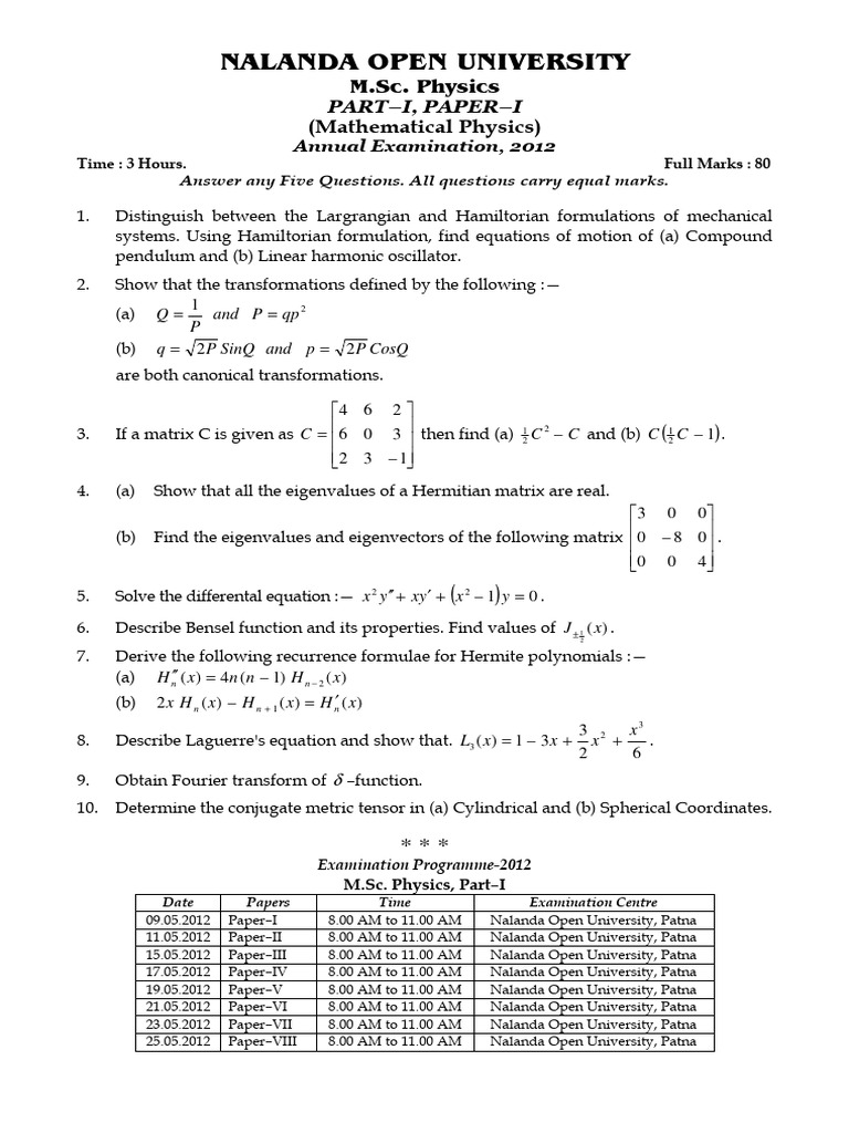 Msc Physics Part I Part Ii Pdf Phonon Amplifier