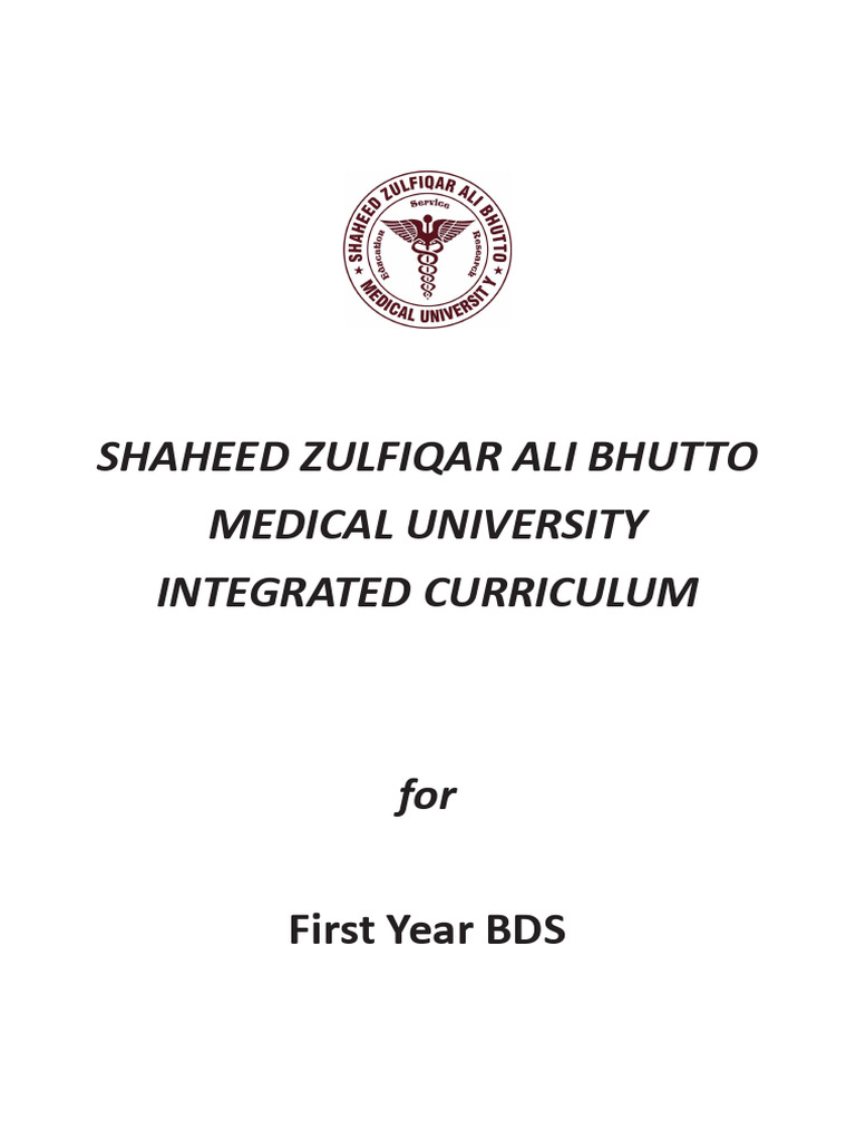 BDS 1st Year | PDF