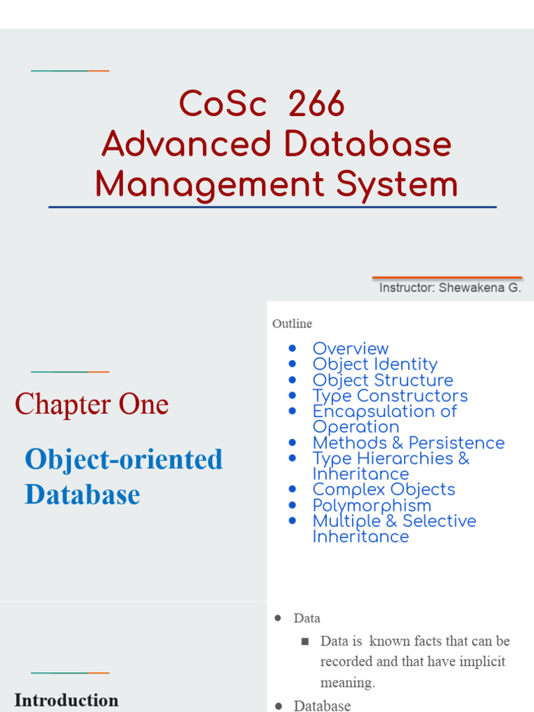 ADMS Chapter One-1 | PDF ADMS Chapter One-1 | PDF