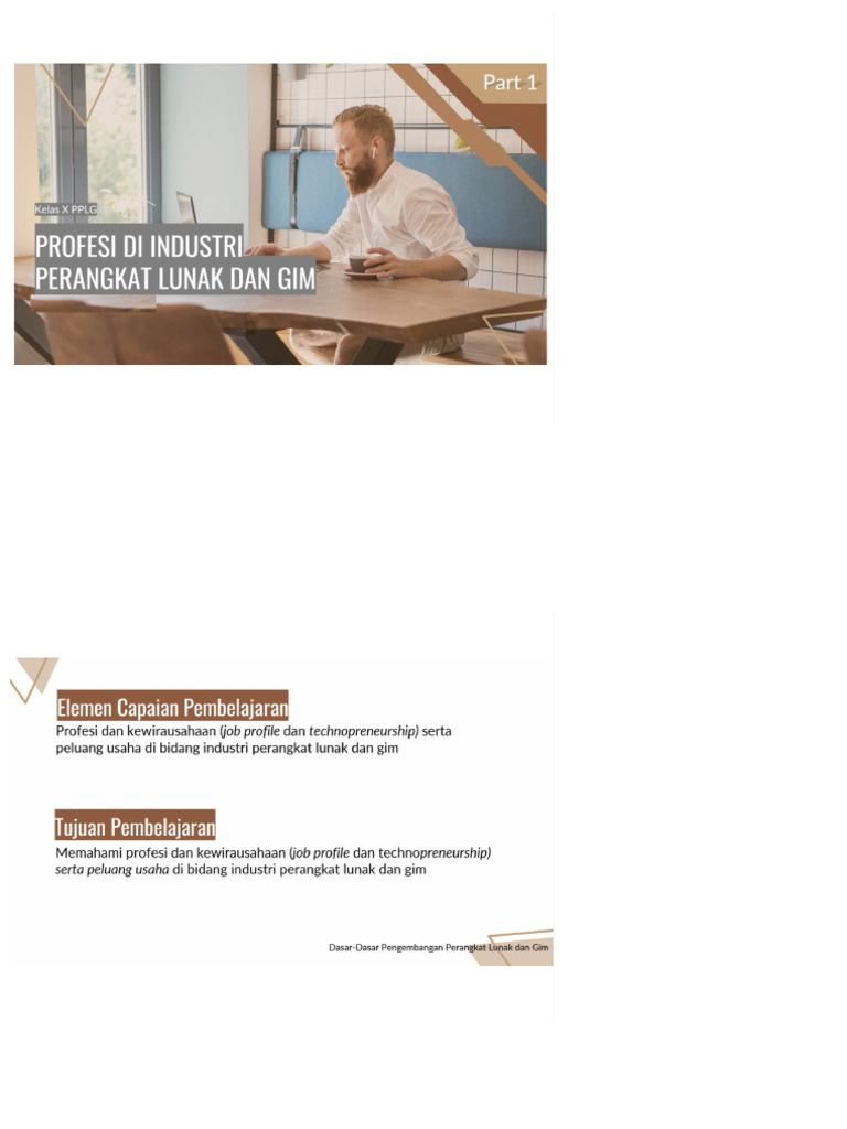 Profesi Di Industri PPLG | PDF