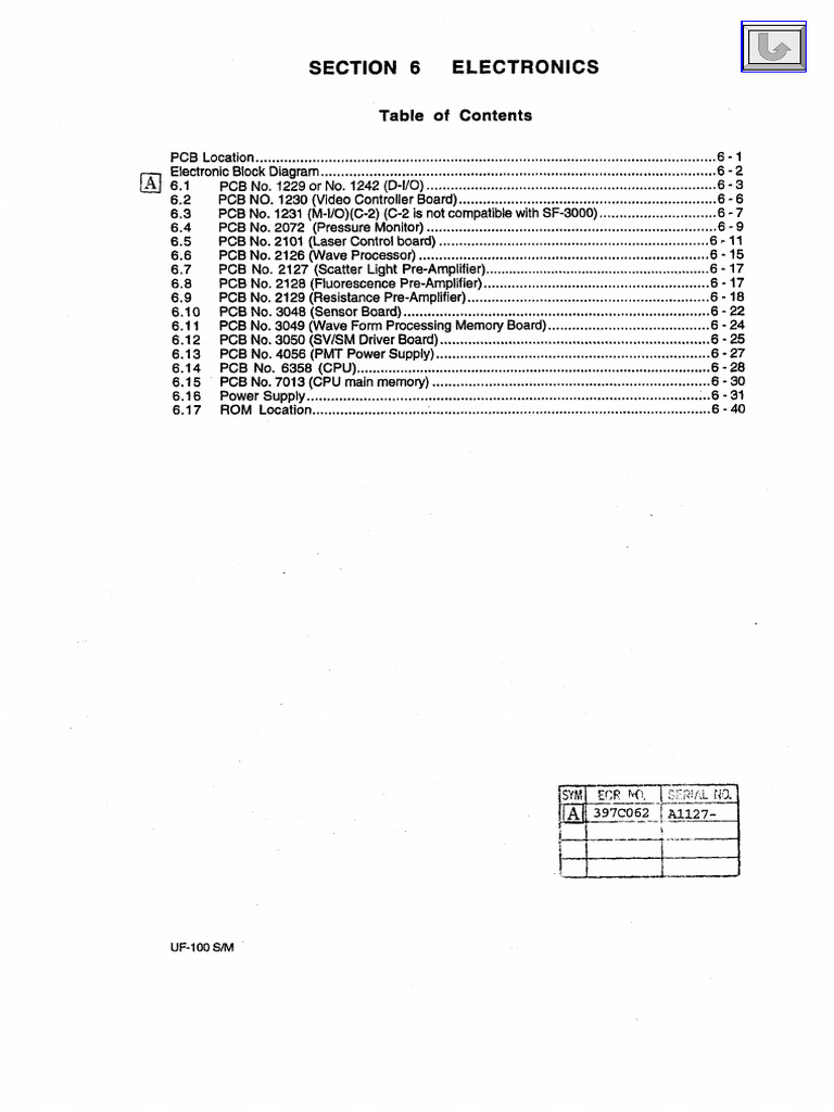 UF100 6 Electronics | PDF