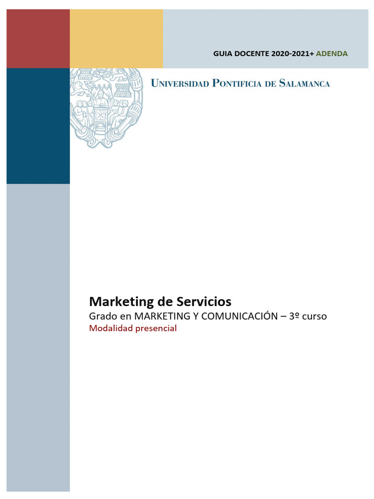 Marketing De Servicios Pdf Marketing Maestros