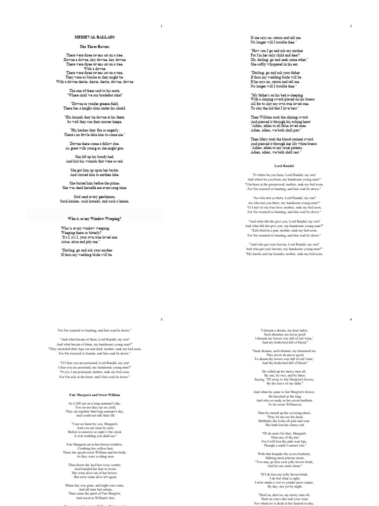 The Three Ravens | PDF