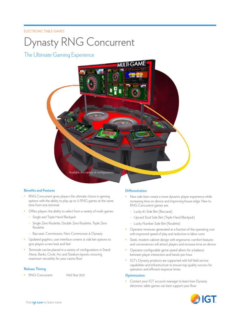 IGT ETG Dynasty RNG Concurrent | PDF