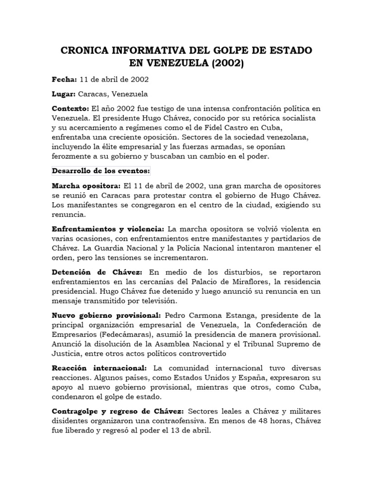 Cronica Informativa | PDF
