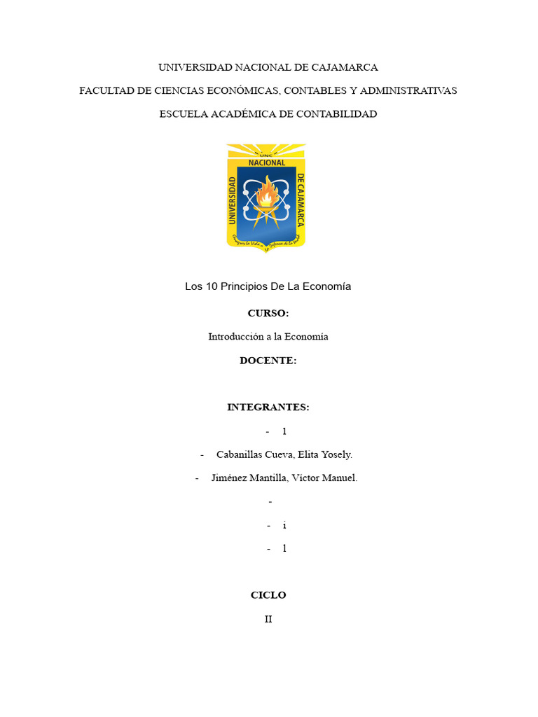 Los Diez Principios | PDF