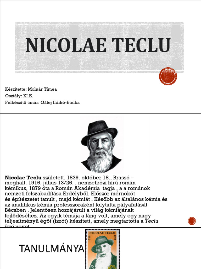 Molnar Timea - Nicolae Teclu | PDF