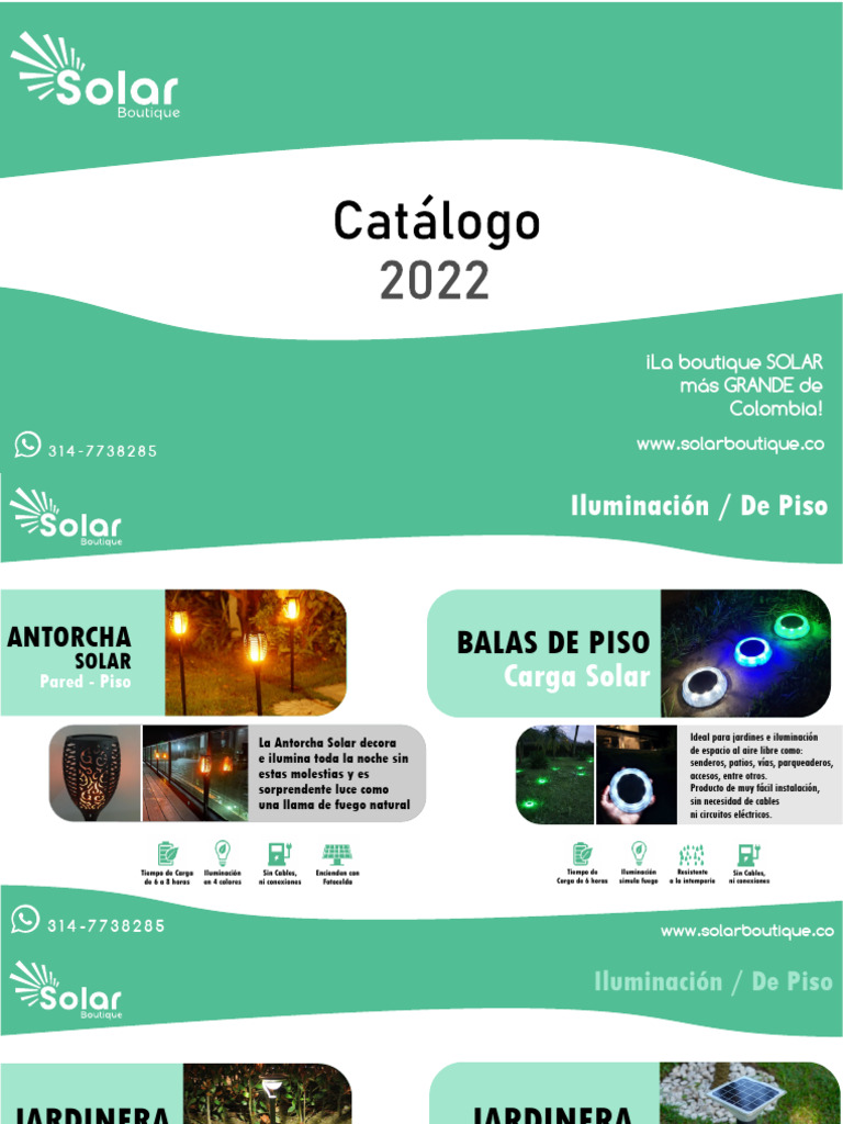 Catalogo 2022 Solar Boutique Desktop Final | PDF