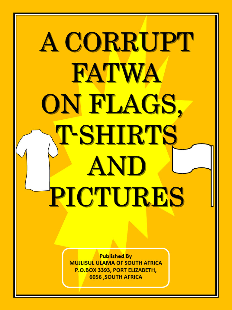A Corrupt Fatwa On Flags T-Shirts and Pictures | PDF | Religion ...