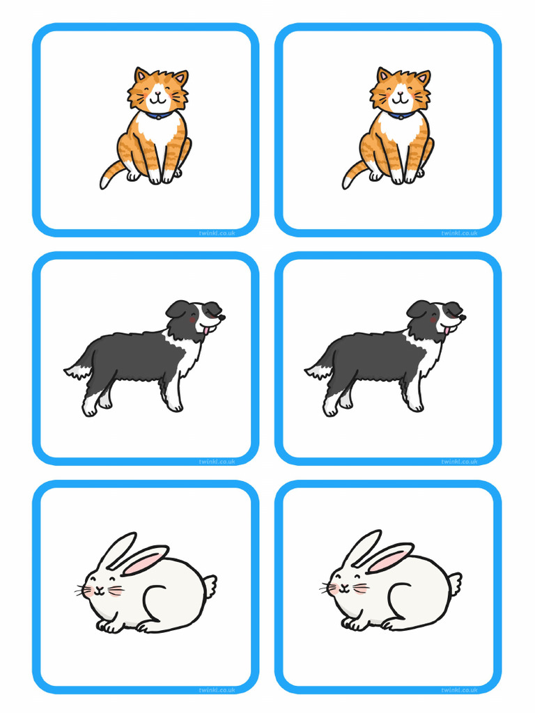 Animal Pairs | PDF