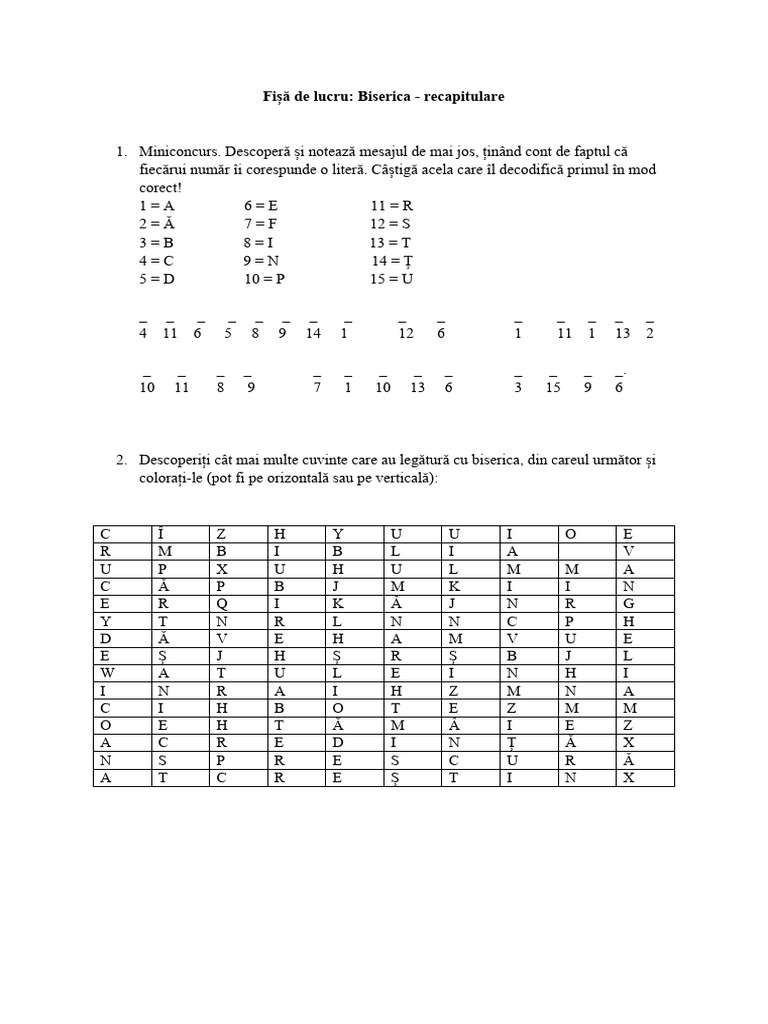 Biserica Recapitulare | PDF