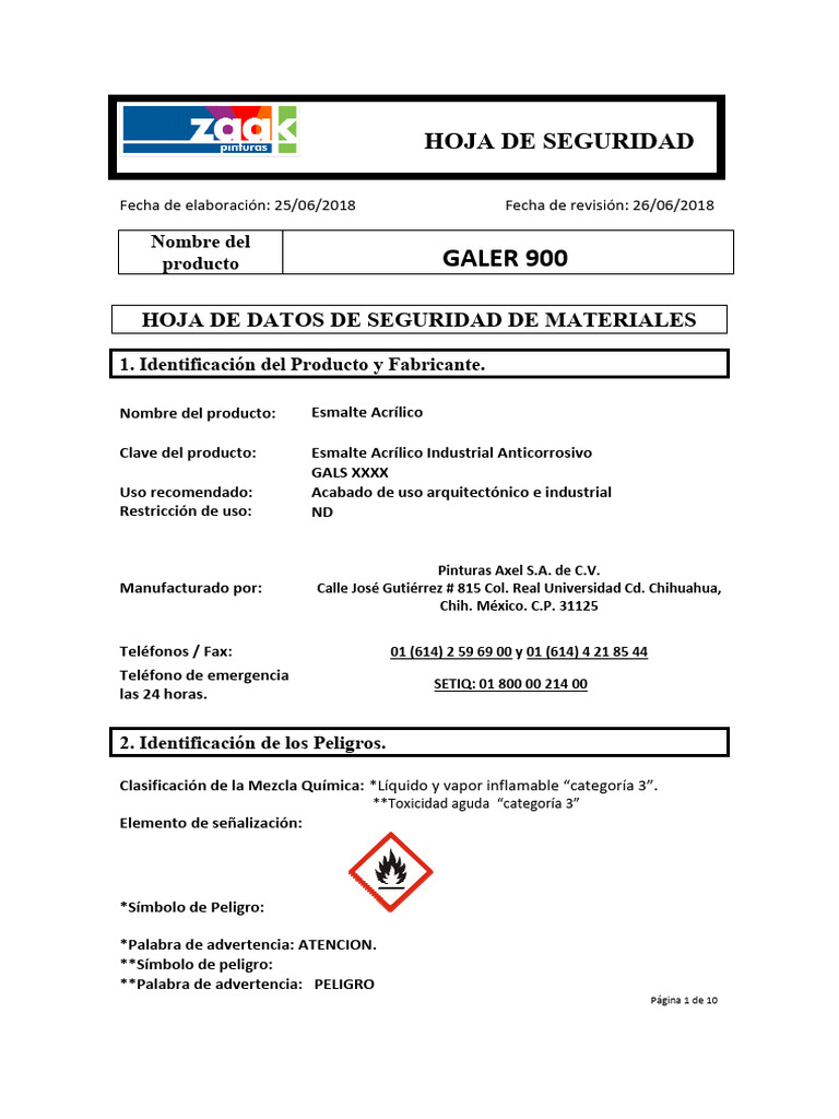 Galer 900 | PDF