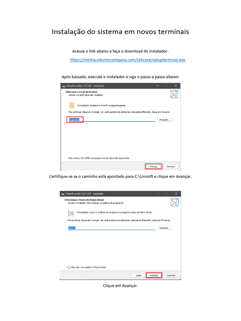 Instalacao Terminal | PDF