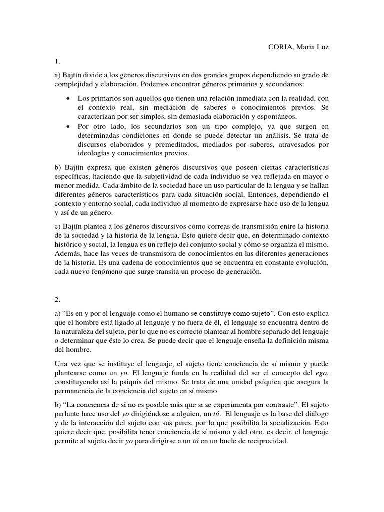 Coria, María Luz (Sef) | PDF