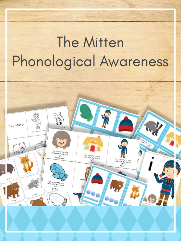 Phonological Awareness with The Mitten | PDF | Linguistics | Human ...